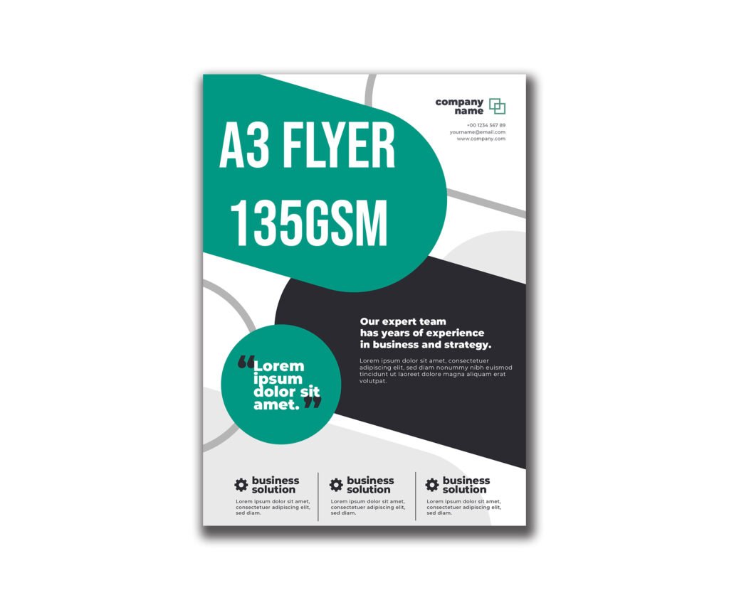 A3 Flyers – 135gsm – HS Graphics